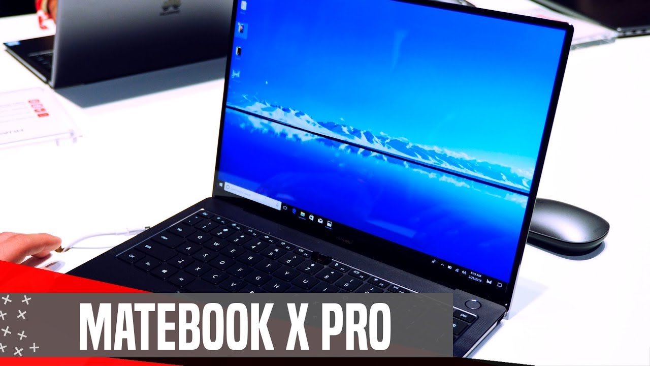 Huawei Matebook X Pro, primeras impresiones #MWC18 - YouTube