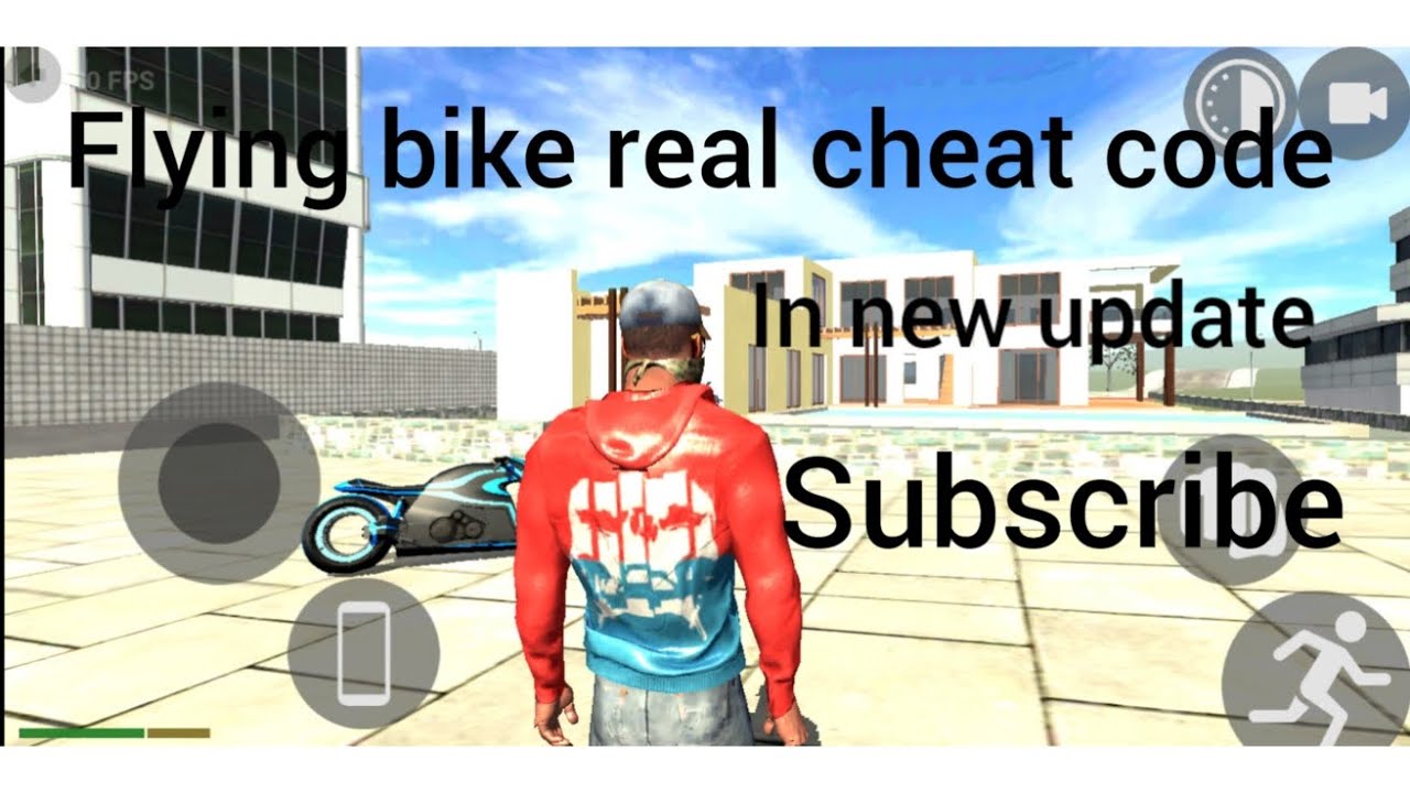flying bike real cheat code in new update #viral #video - YouTube