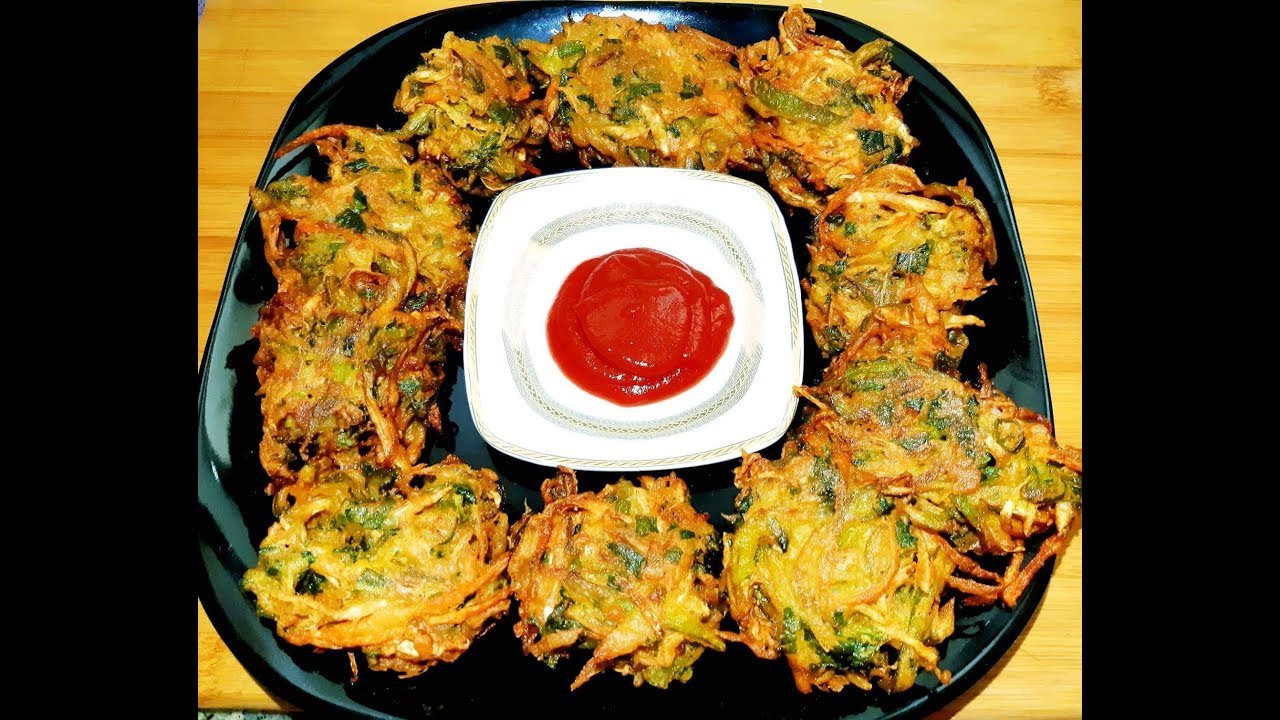 সবজি পাকোড়া || Vegetable Pakora Recipe || Bangladeshi Pakora Recipe ...