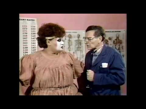 GLOW Gorgeous Ladies of Wrestling Big Bad Mama sees the Doctor