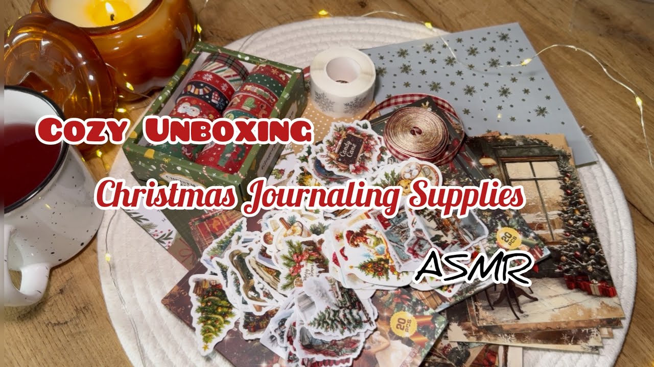 Unboxing My TEMU Order | Cute Scrapbooking Supplies & Holiday Stickers ...