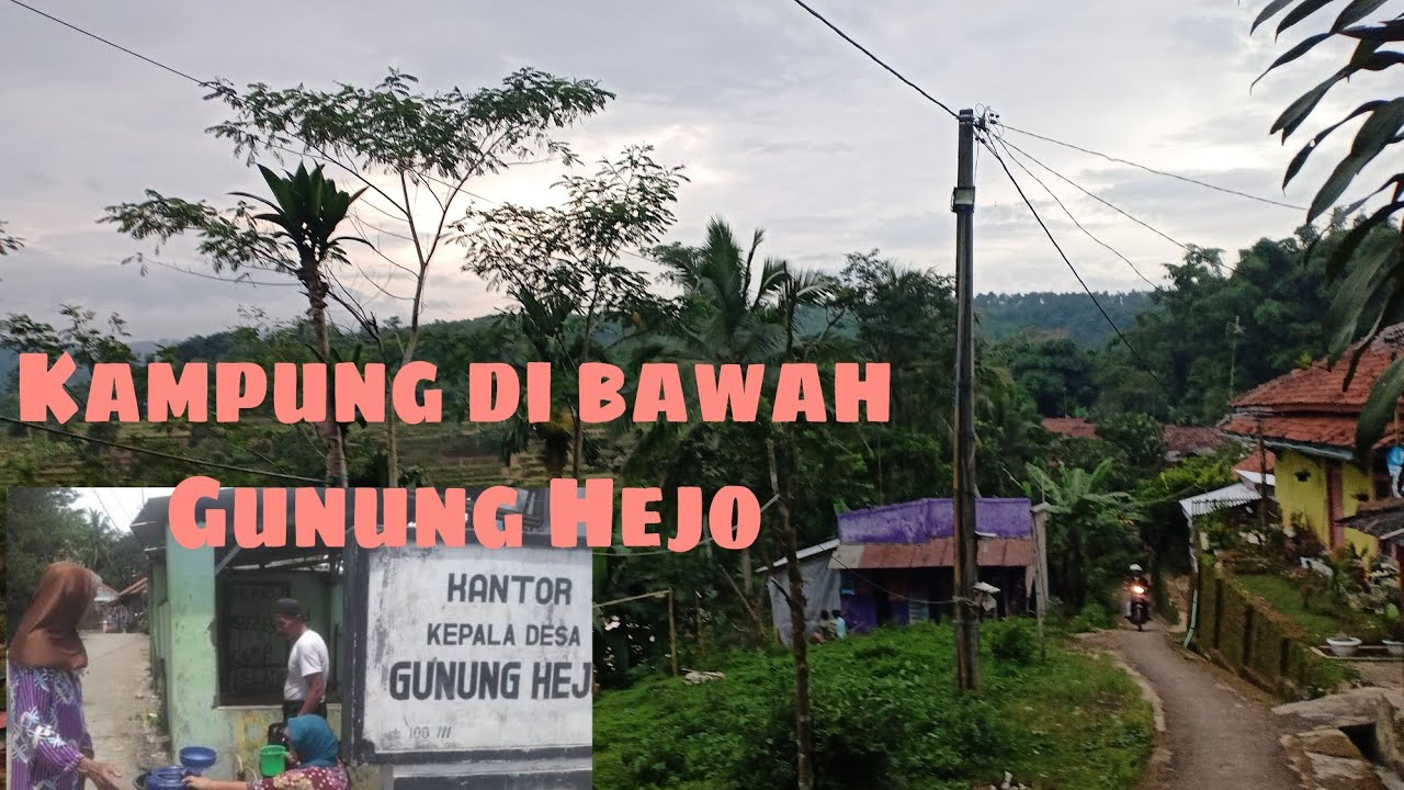 RUMAH DI BAWAH GUNUNG HEJO!! SANGAT MISTIS - YouTube