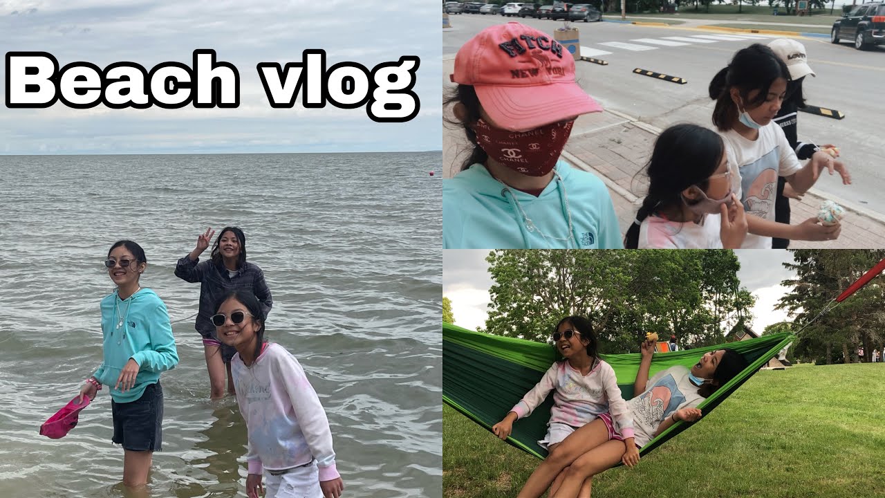 Summer vlog: Beach day! - YouTube