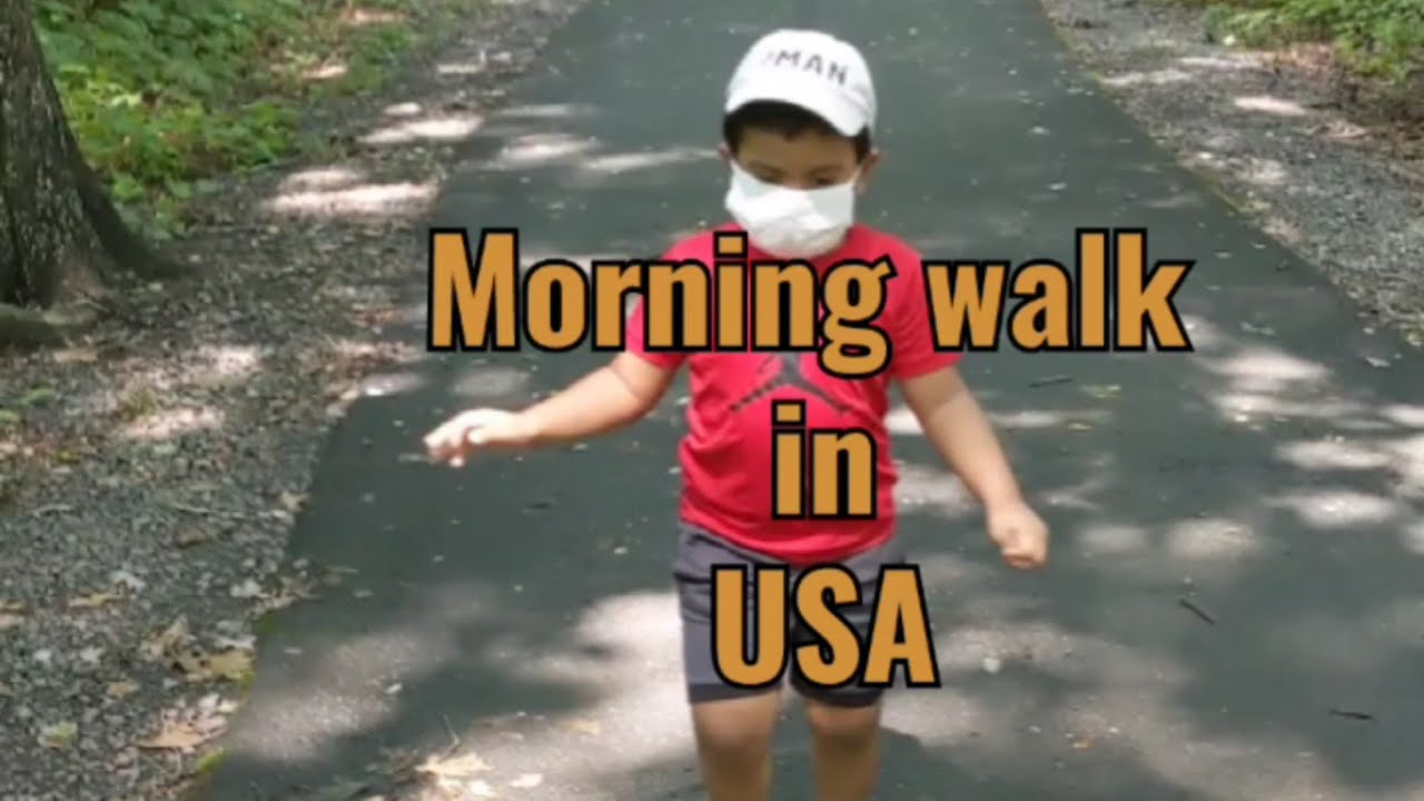 USA morning walk experience By Daily Food And Explore America - YouTube