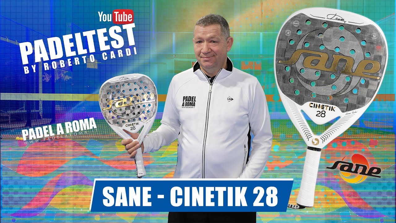 Recensione Sane Cinetik 28. Padel Test by Roberto Cardi - YouTube