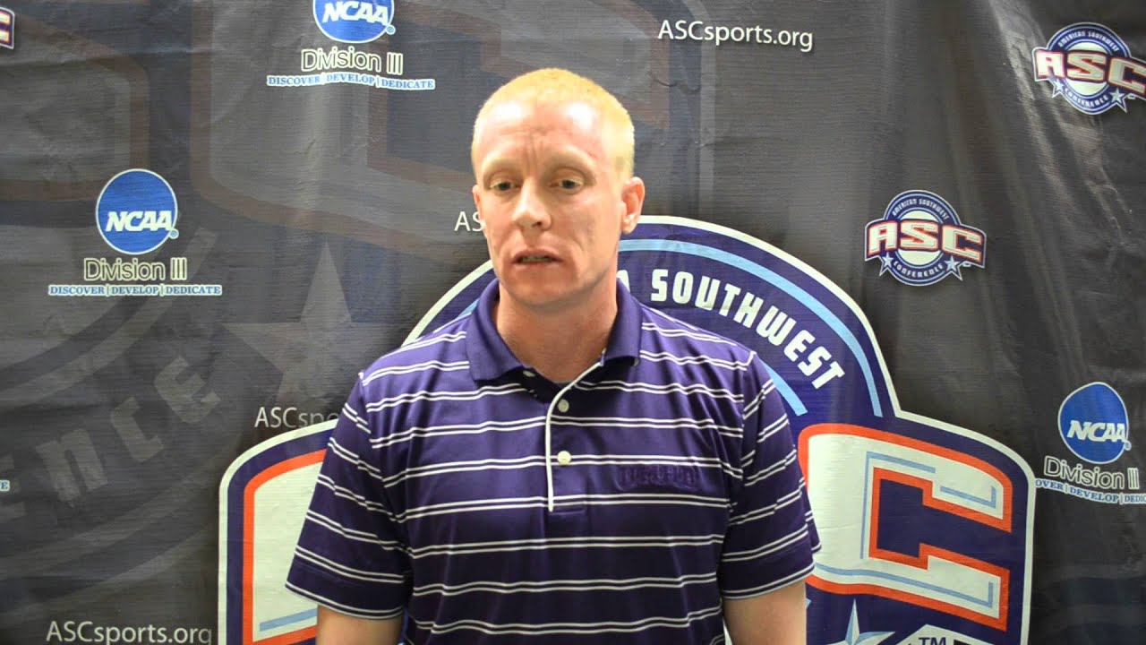 2013_ASC_VB_Tournament_UMHB_Coach_Rob_Frost - YouTube