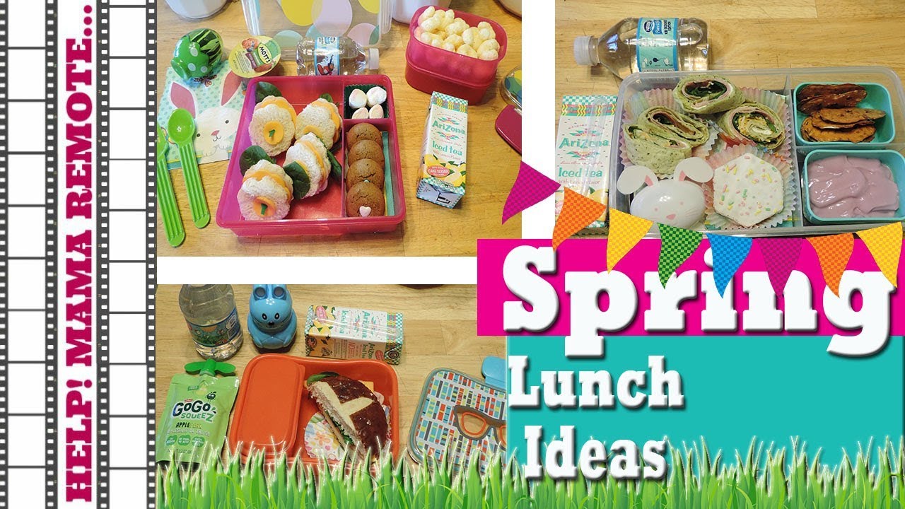 Fun Spring Lunch Ideas - YouTube