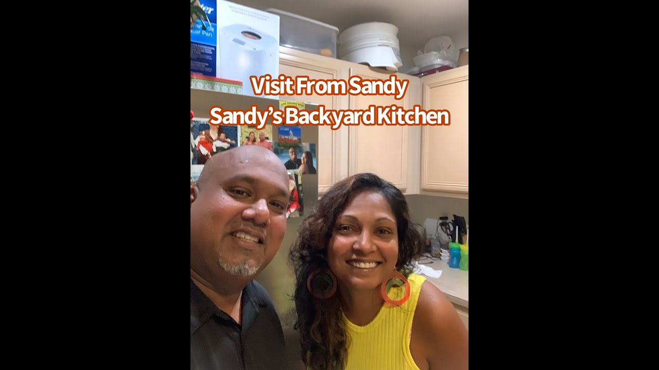 Special Visitors (Sandy’s Backyard Kitchen) #GuyaneseFruits - YouTube