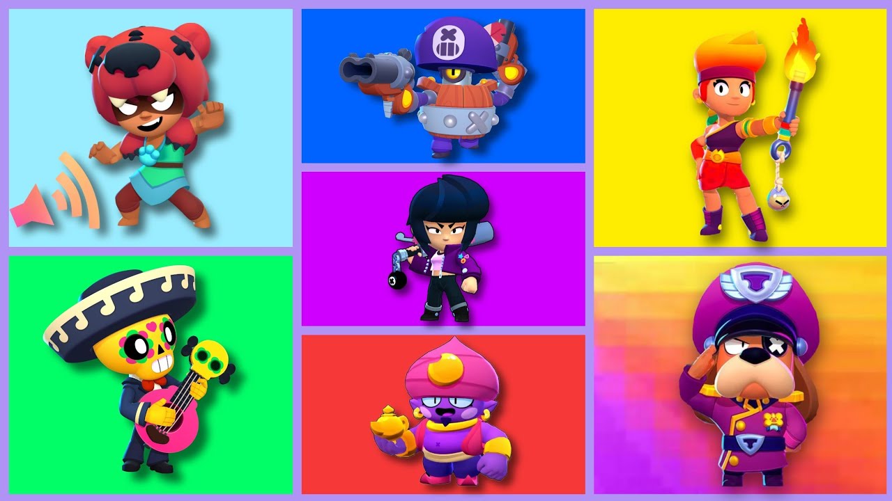 All rarity sound! Brawl stars [new] - YouTube