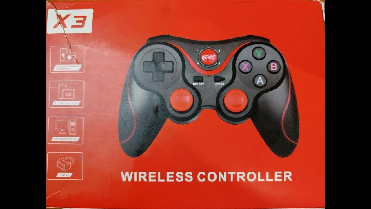 UNBOXING!! X3 WIRELESS CONTROLLER - YouTube
