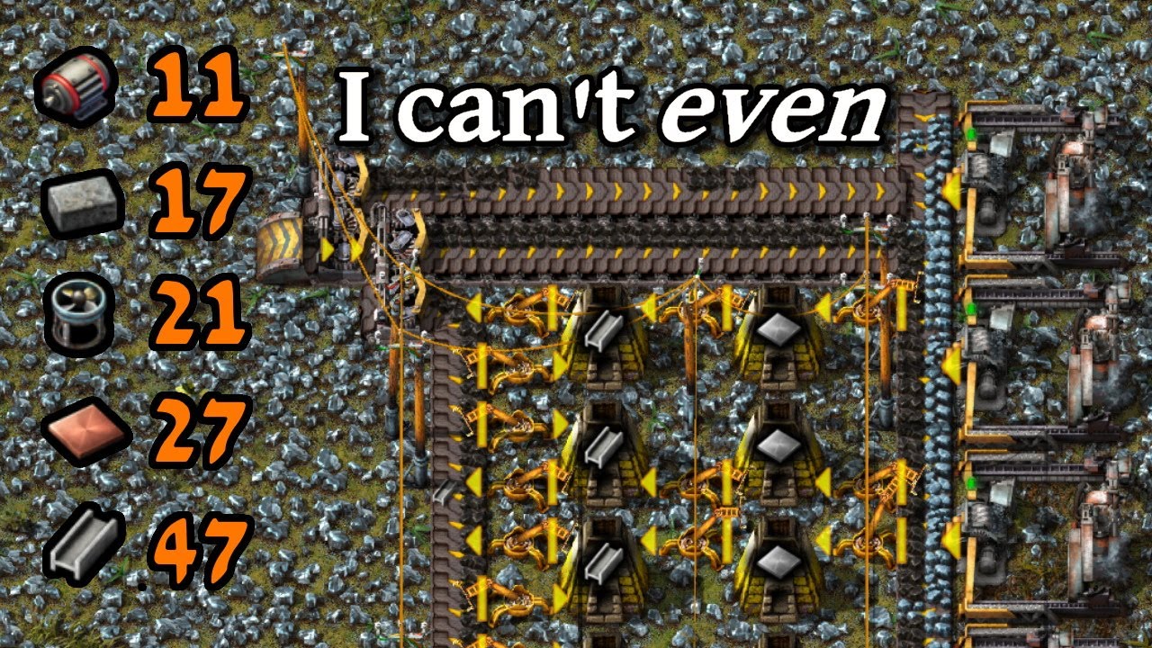 Factorio Any% in 1:23:27 (Former World Record) - YouTube