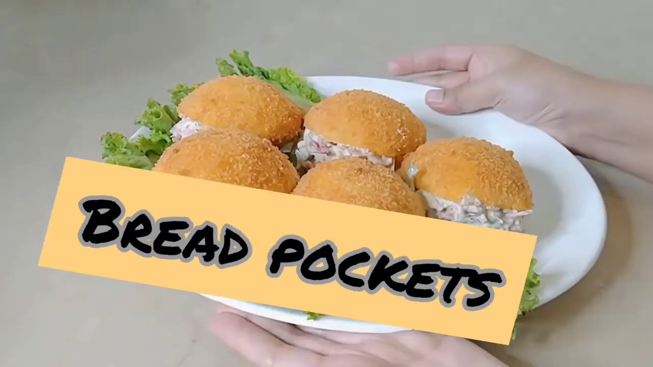 Bread pockets recipe ! Chicken mayo bread pockets yummy n tasty pockets ...