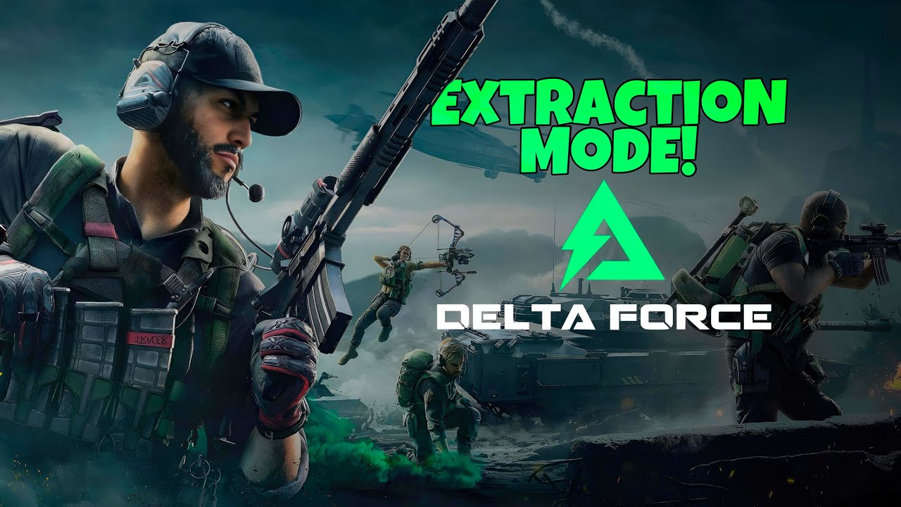 DELTA FORCE! Extraction Mode GAMEPLAY 🔥 - YouTube