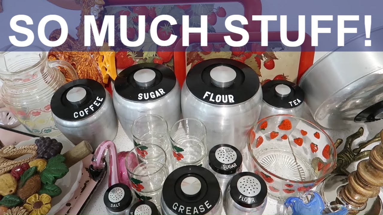 Vintage Inventory Room Tour | Prepping for Live Sale! - YouTube