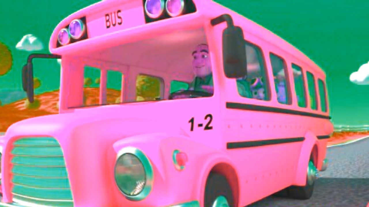 Wheels On The Bus Go Round And Round | Special Effects | Nursery Rhymes ...