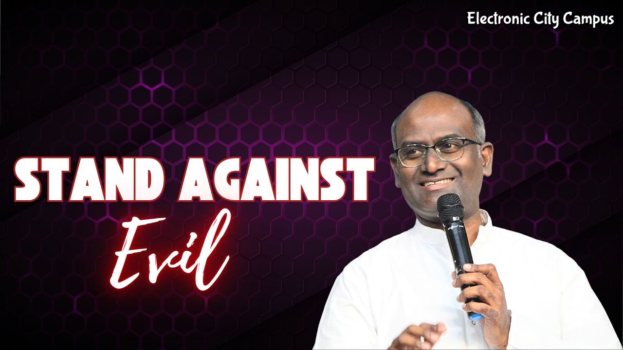 Esther Series - Part 8: Stand against evil | Ps. Michael Thomasraj ...