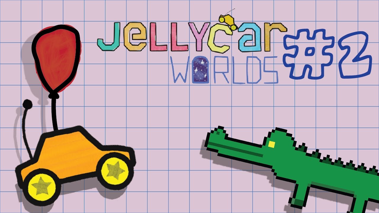 JellyCar Worlds - Commentary Playthrough #2 - No Where To Go But Up ...