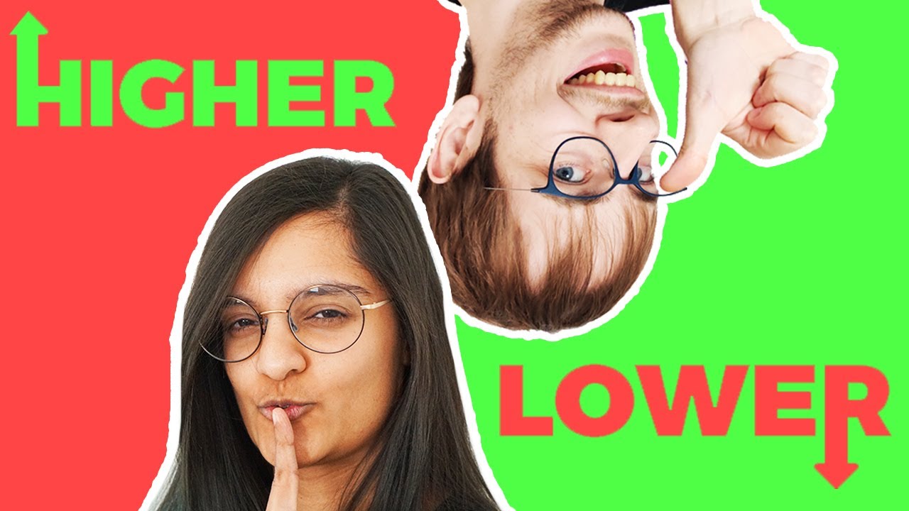 Vi gætter hvad folk søger mest! | Higher Or Lower - YouTube