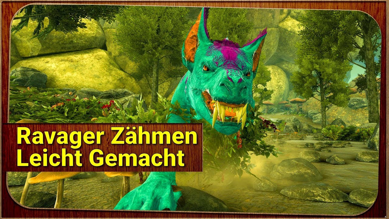 Ravager Taming | Zähmen Leicht gemacht : Tutorial: ARK: Aberration ...