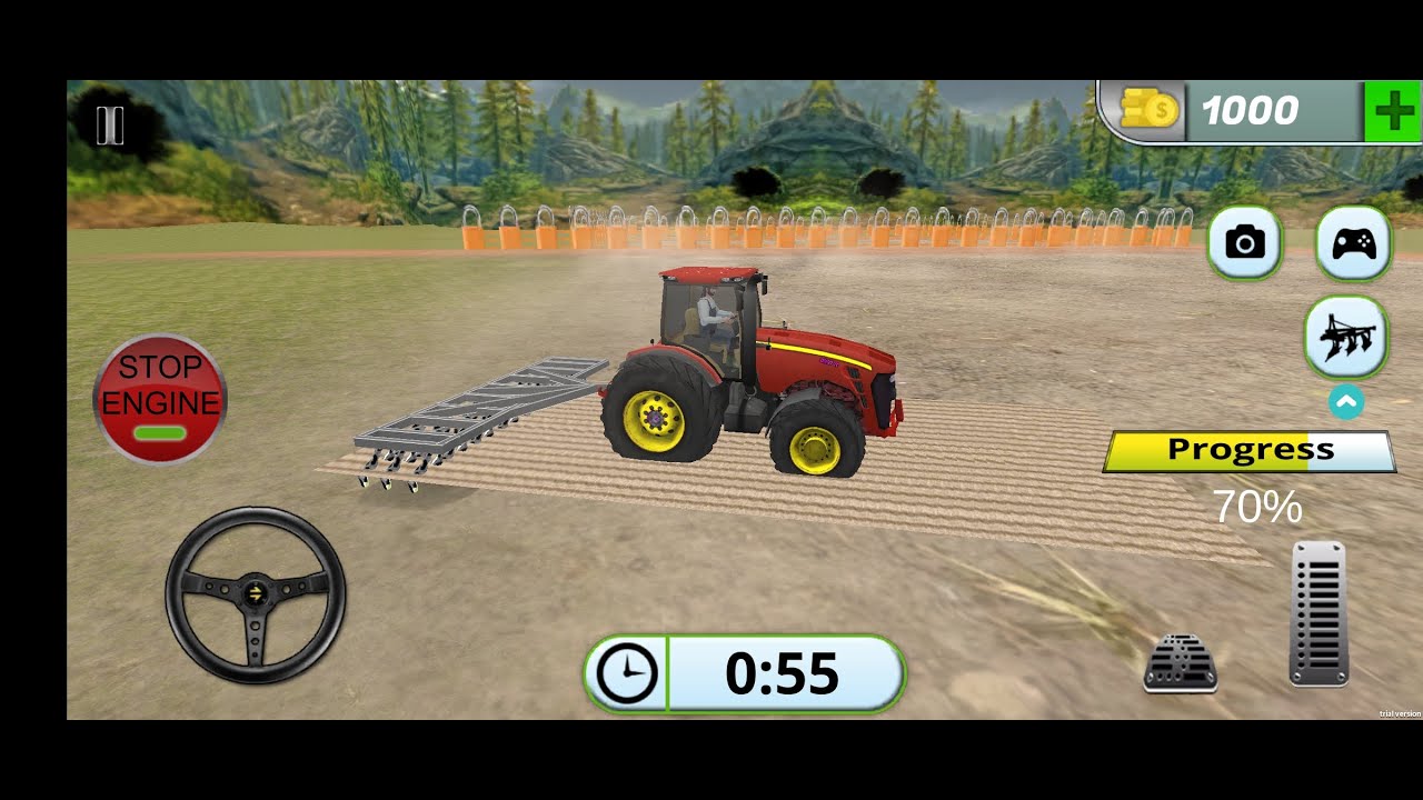 Off Road Indian Tractor farming simulator gameplay Android - YouTube