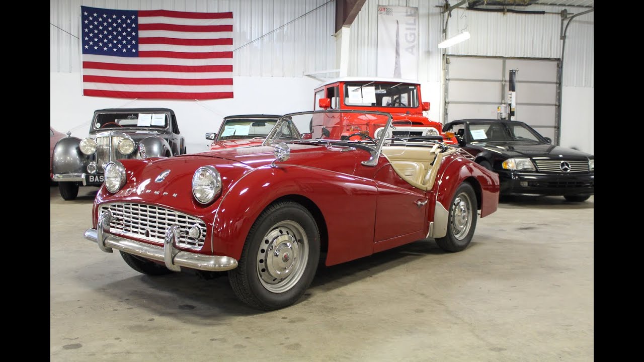 1959 Triumph TR3 For Sale - Walk Around Video (2K Miles) - YouTube