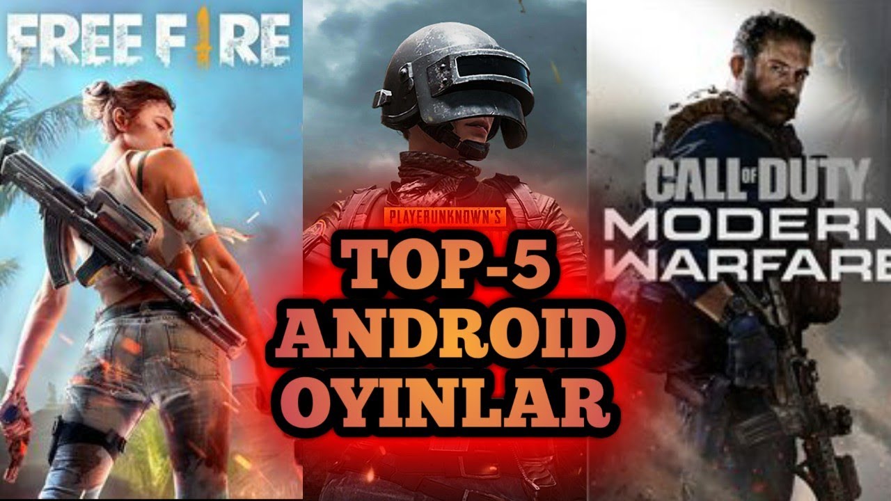 TOP-5 ANDROID OYINLAR - YouTube