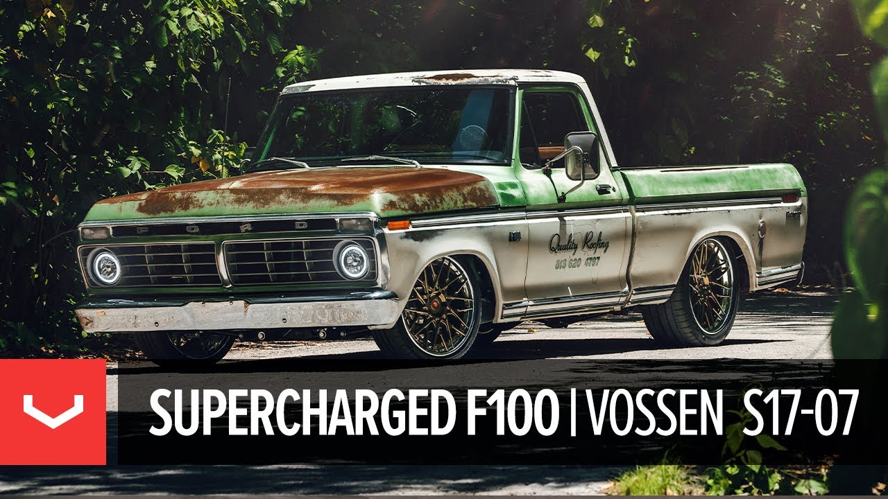 '73 Ford F100 RestoMod | Vossen Forged S17-07 (3-Piece) - YouTube