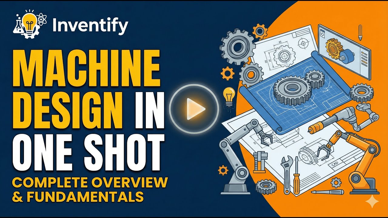 Machine Design in One Shot | Complete Overview & Fundamentals ...