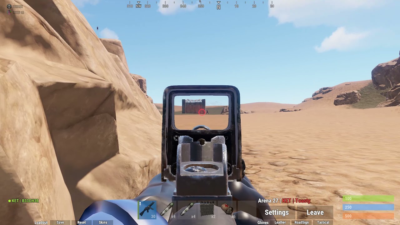 RUST mp5 triple headshot - YouTube