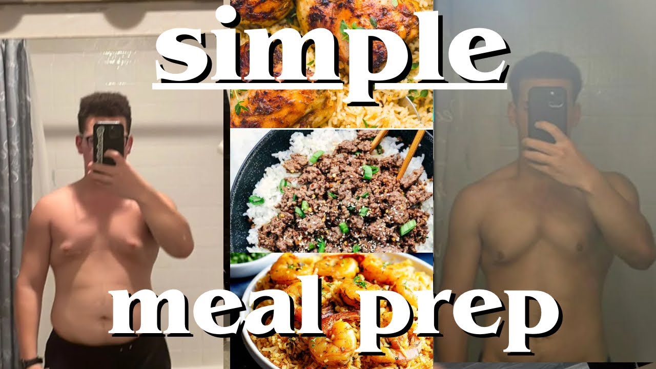 The Simplest Way to meal prep on a Calorie Deficit - YouTube