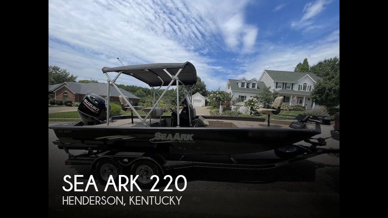 [SOLD] Used 2019 Sea Ark BX220 Bay Extreme in Henderson, Kentucky - YouTube