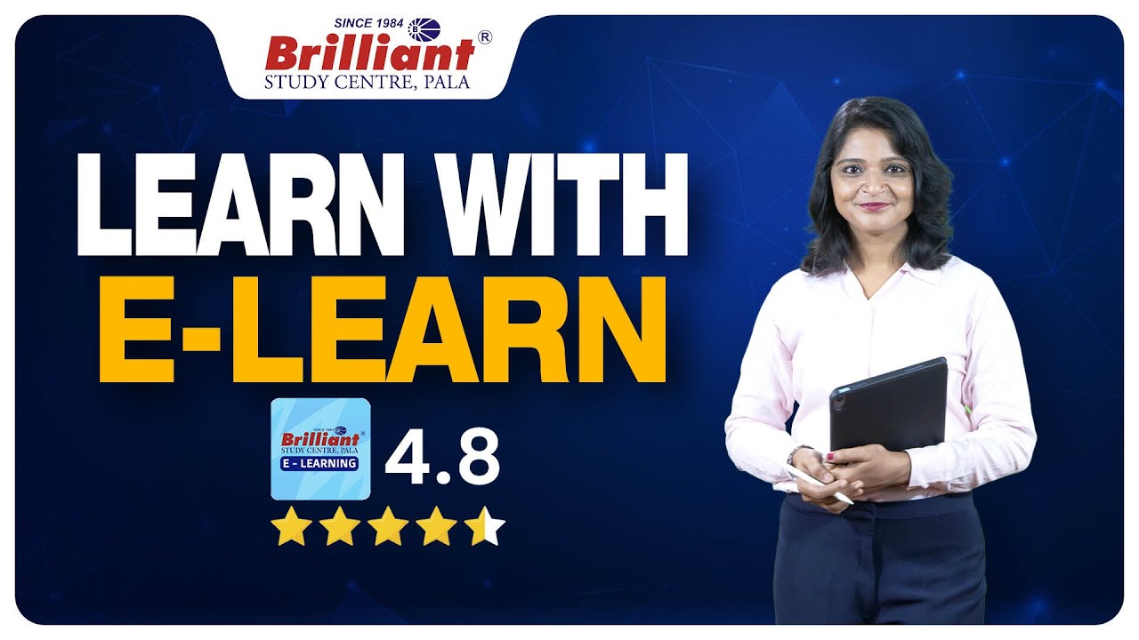 Learn With E-Learn | Brilliant Study Centre Pala - YouTube