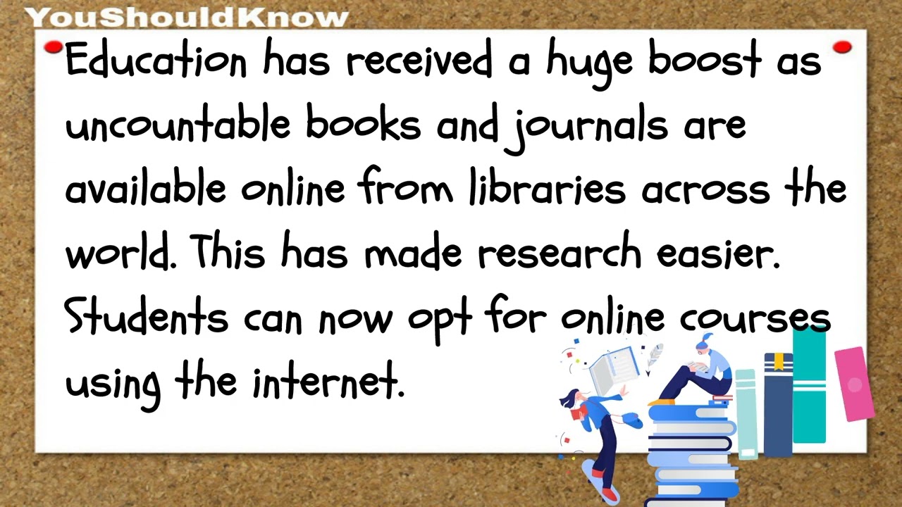 POSITIVE AND NEGATIVE EFFECTS OF INTERNET - YouTube