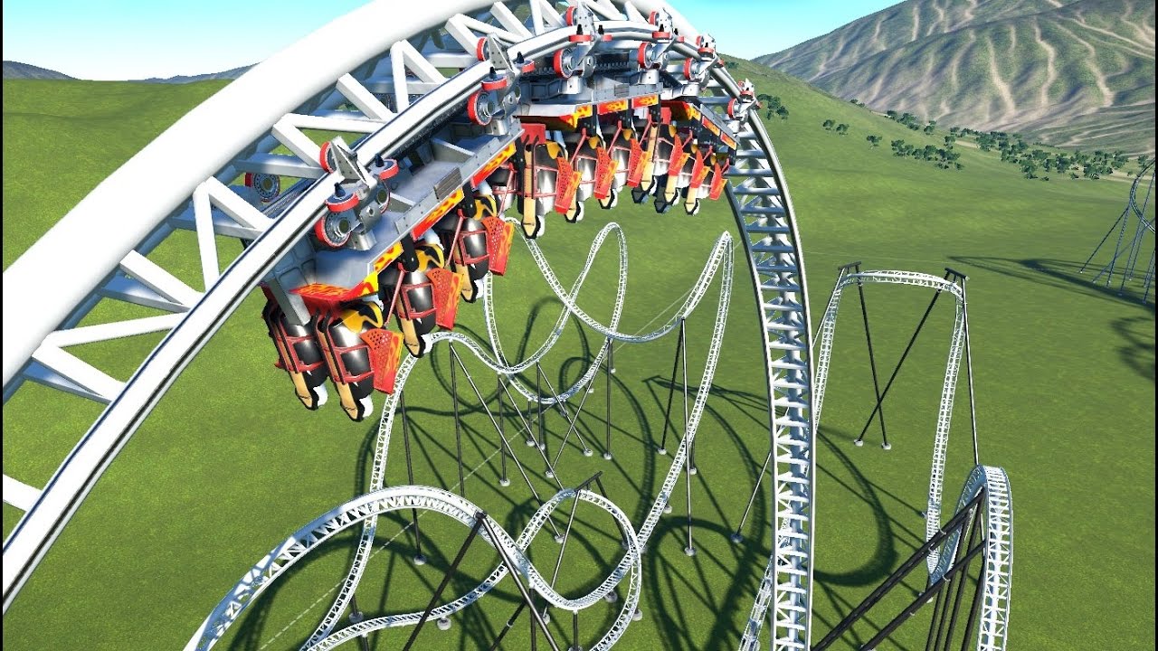 King of Inversions - Premier Rides Launchcoaster - Planet Coaster Alpha ...