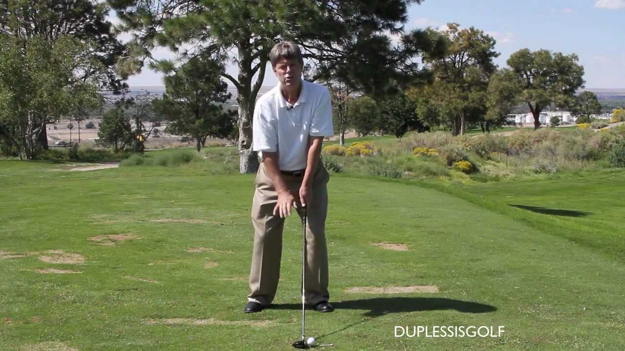Golf Instruction - Athletic Setup, Balanced Setup - YouTube