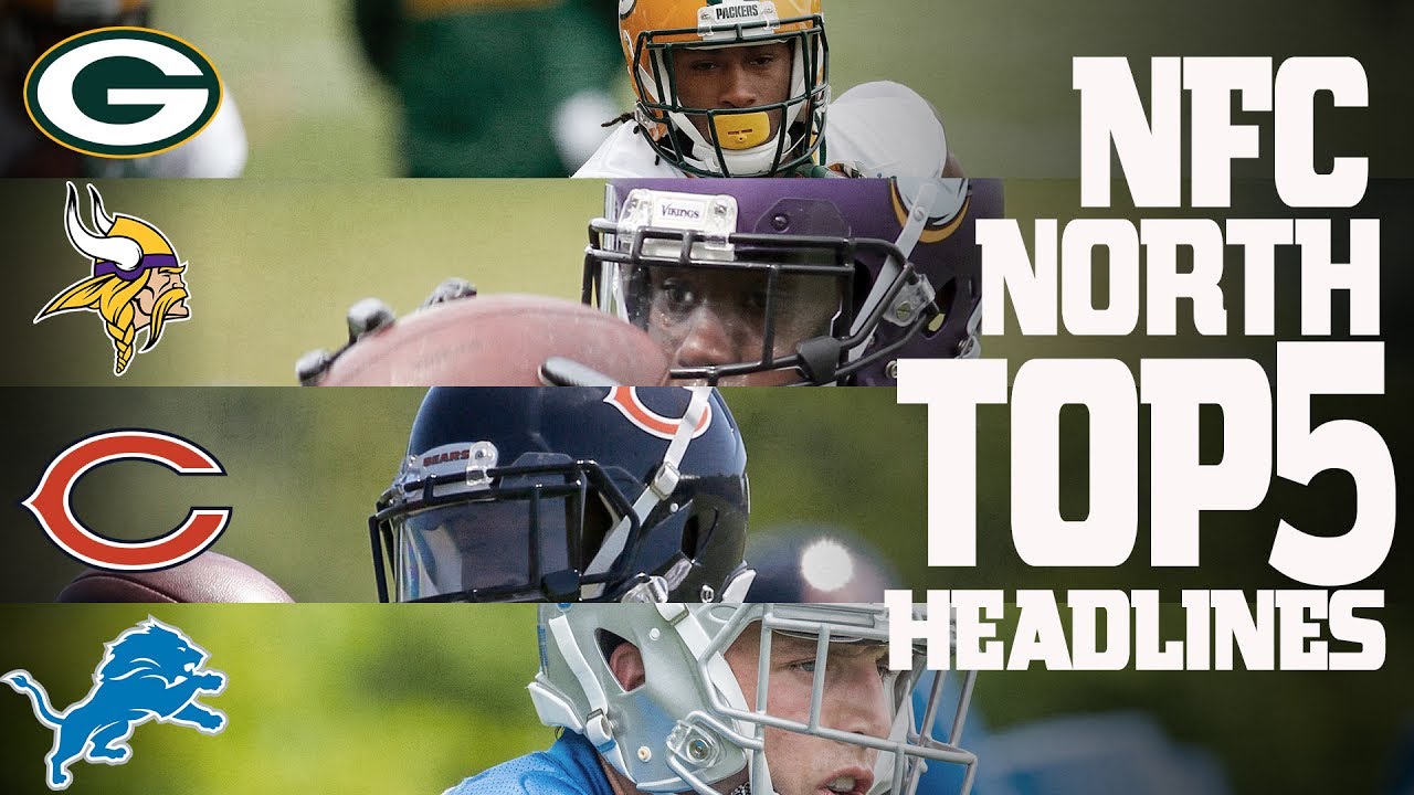 NFC North Top 5 Offseason Headlines Heading into the 2017 Season! | NFL ...