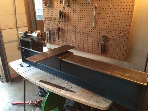 home made lathe part 2 - YouTube