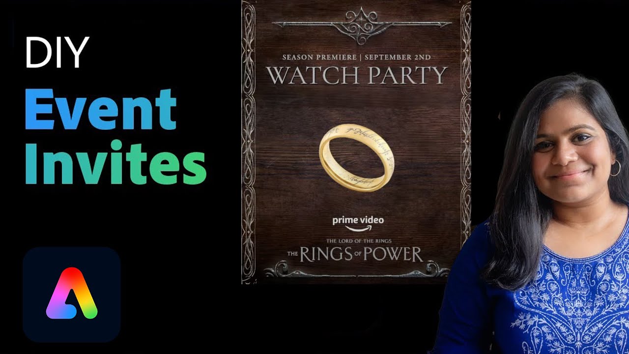 Create a Fun Watch Party Invitation with Adobe Express | Adobe Creative ...
