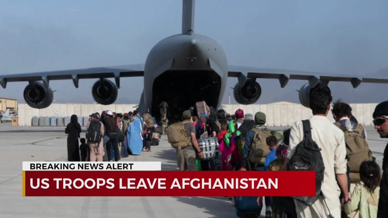 Last of U.S. troops leave Afghanistan - YouTube