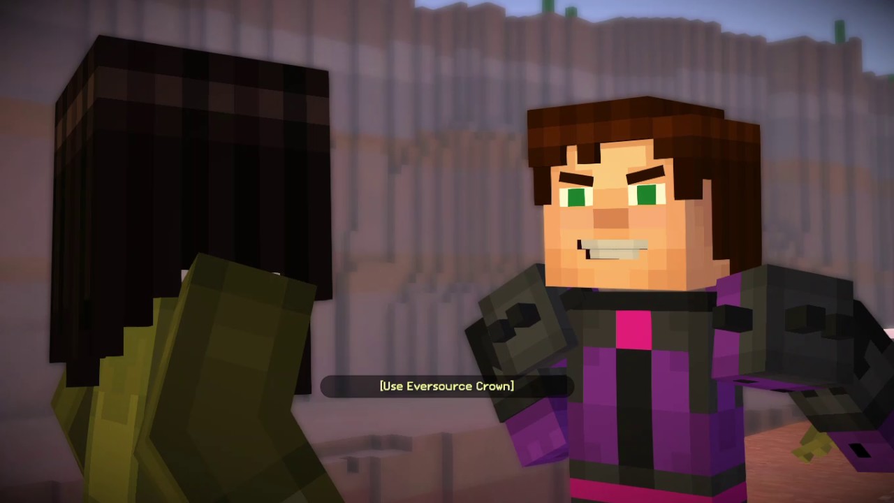 Minecraft Story Mode: Eversource Crown is Overpowered - YouTube