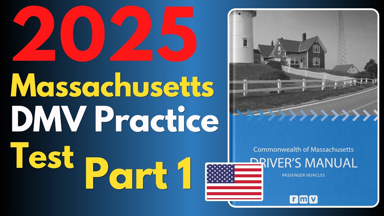 Massachusetts DMV Permit Practice Test | Part 1 | USA DMV Permit ...