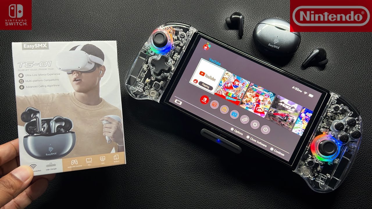 UNBOXING Wireless Bluetooth Earbuds For Multi Platforms | EasySMX® TG-01 VR TWS - YouTube