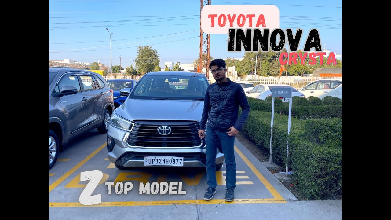 Toyota Innova Crysta Z Top Model Review 👍| Toyota Innova Crysta Top ...