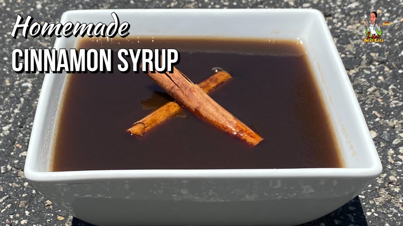 Homemade Cinnamon Syrup Recipe | How To Make Cinnamon Syrup | Dairy ...