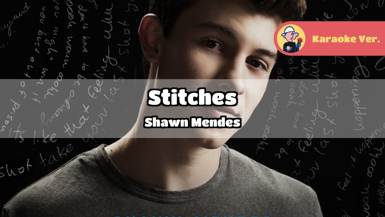 Shawn Mendes - Stitches (Karaoke Version, Original Track) - YouTube