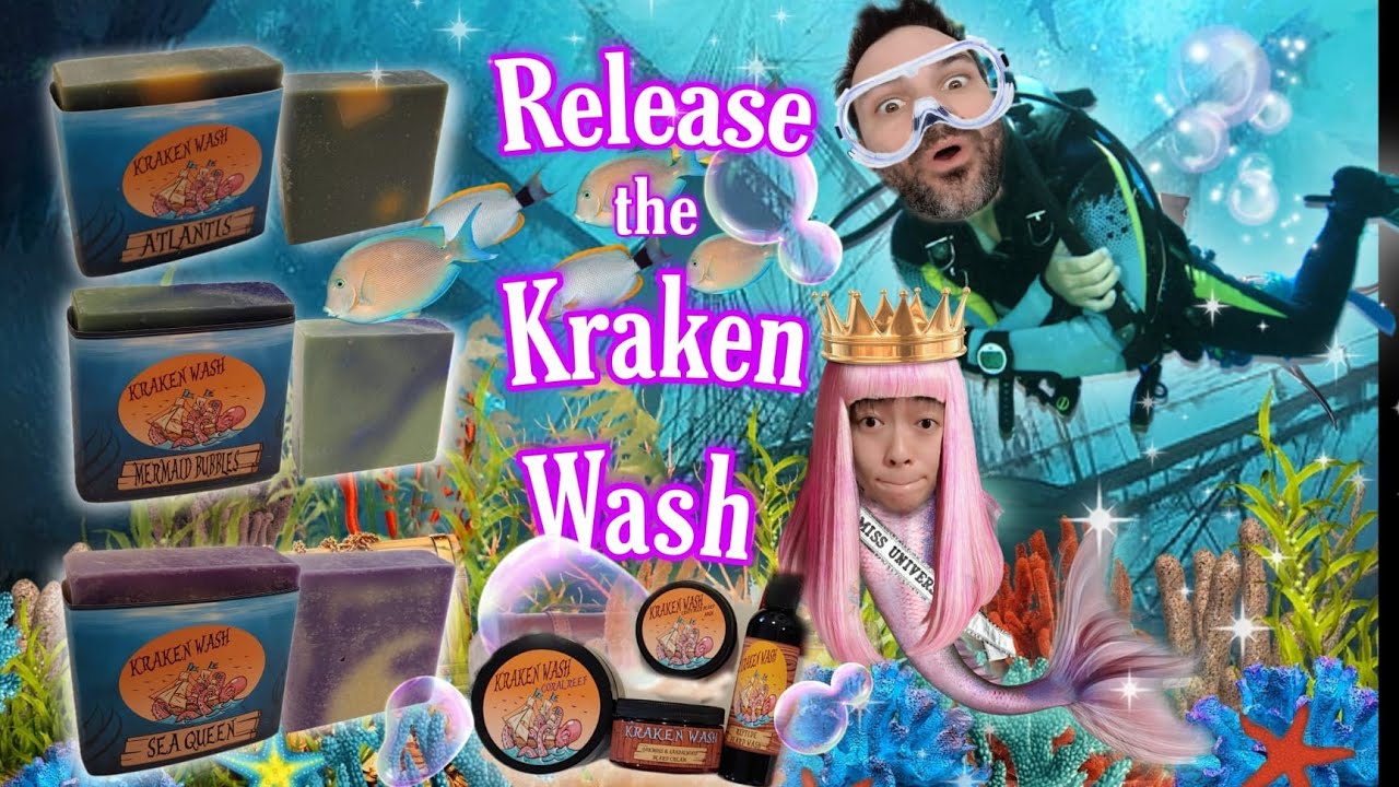 Kraken Wash Soap and scent review - YouTube