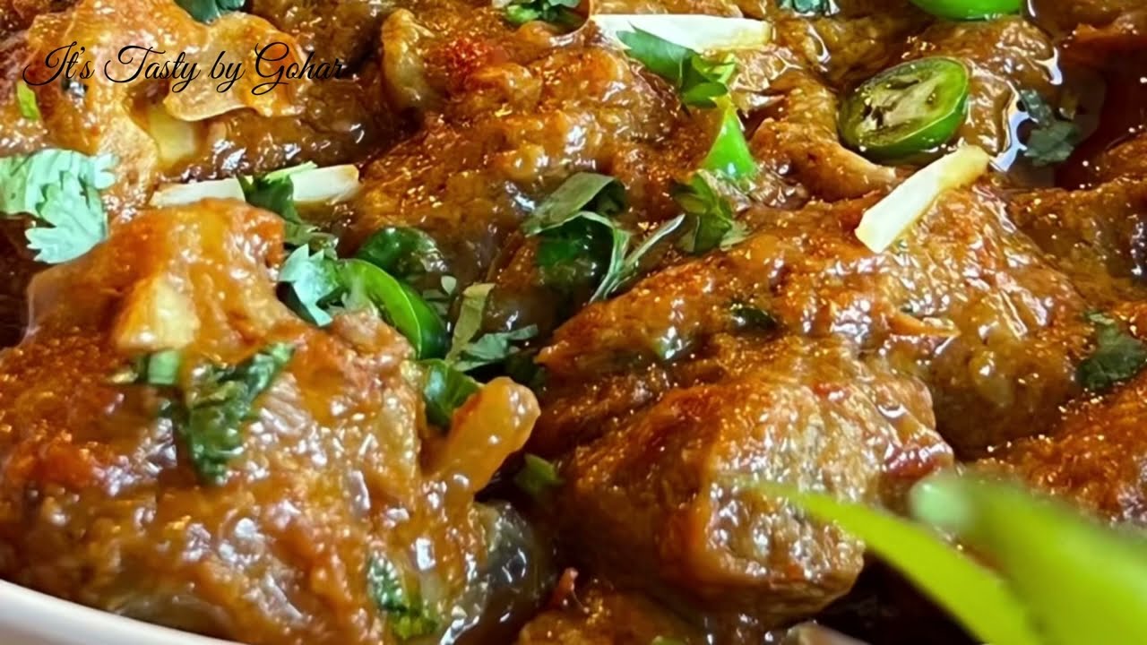 Bhuna Gosht || Goat/Lamb Curry || It's Tasty by Gohar - YouTube