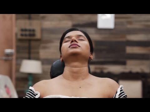 Girl Neck Gulping and Adamsapple movement || neck mania