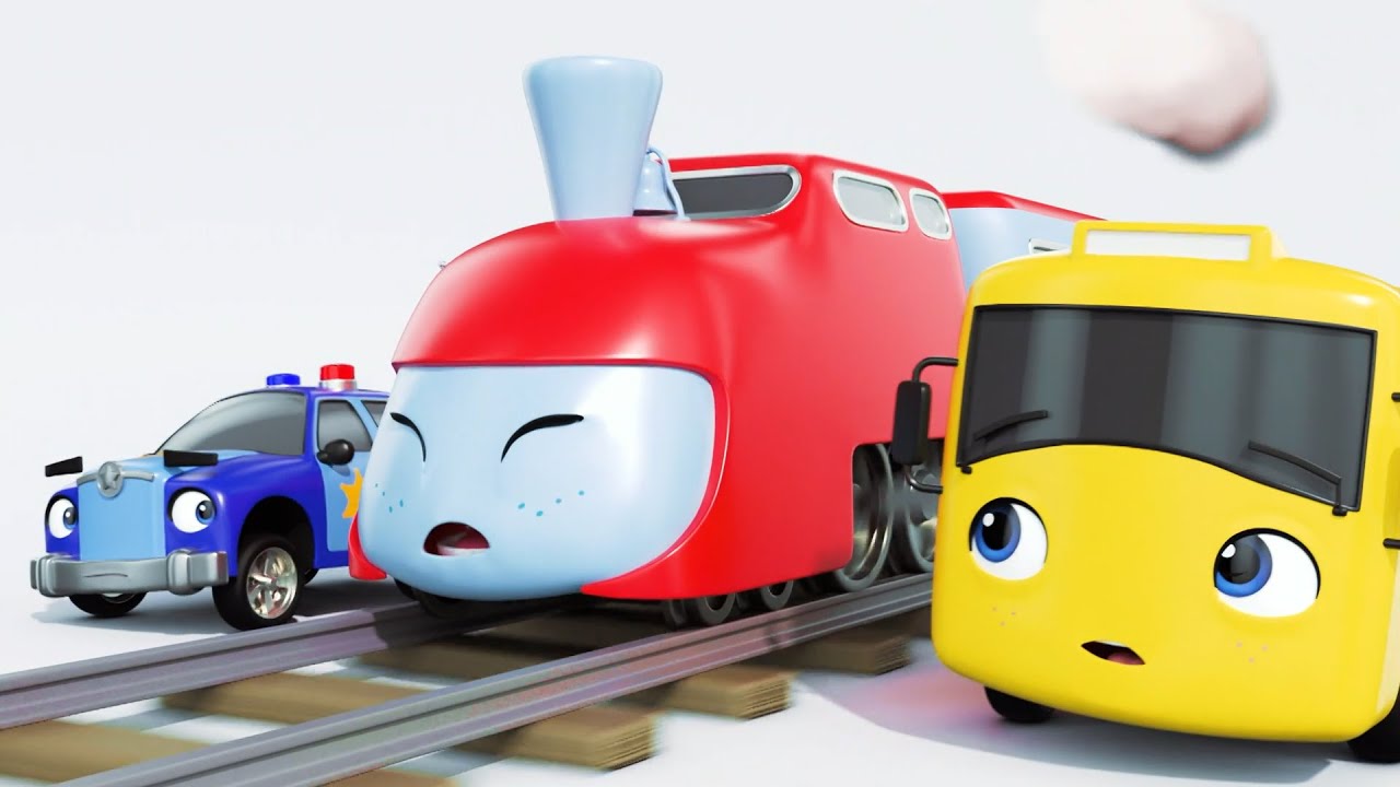 Buster and The Sleepy Train + More! | Go Buster | Kids Cartoons ...