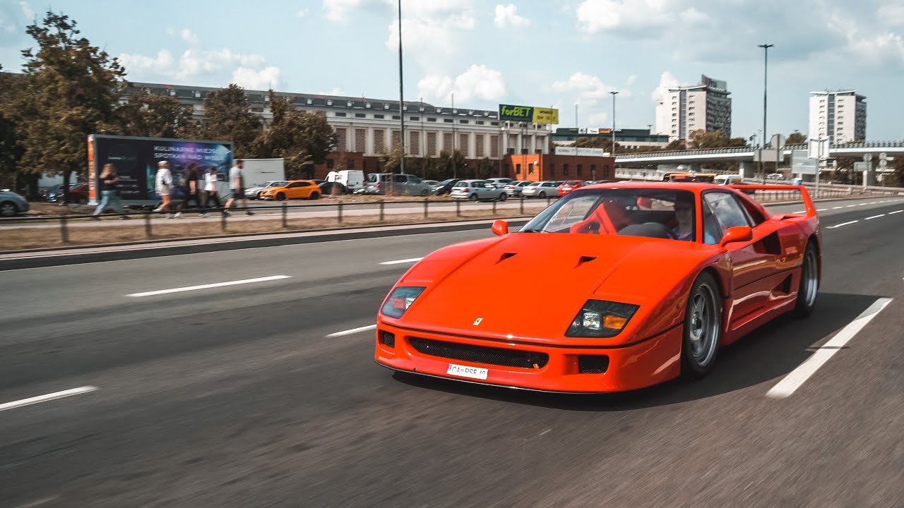 CARSPOTTING IN WARSAW #23 | AUGUST 2022 | F40, Senna MSO, 675LT, Pista ...